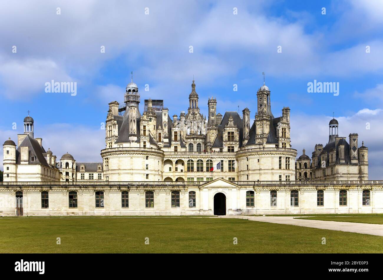 France. Chambord castle (Chateau de Chambord Stock Photo - Alamy
