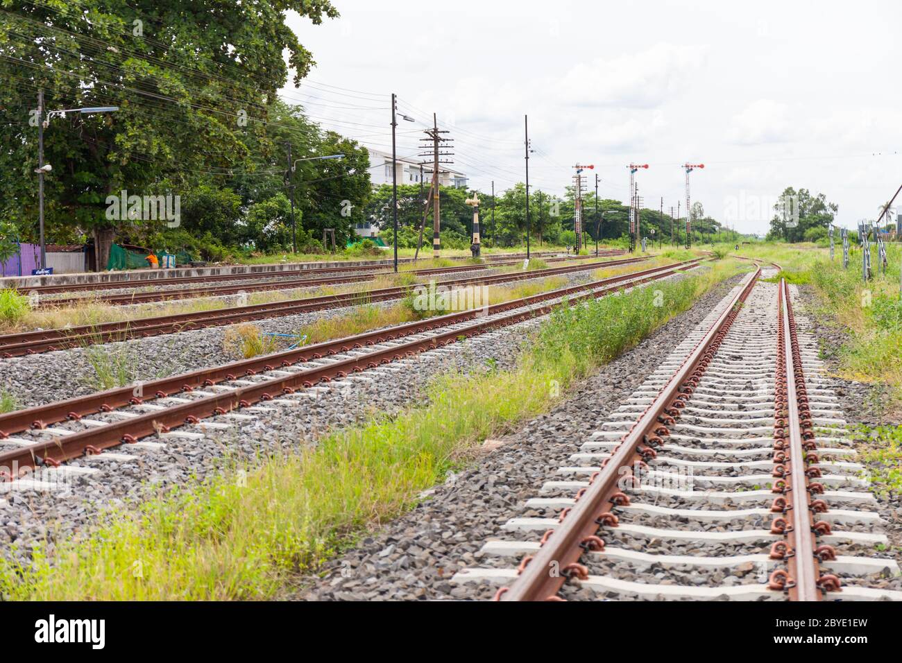 Flash train tracks hi-res stock photography and images - Alamy