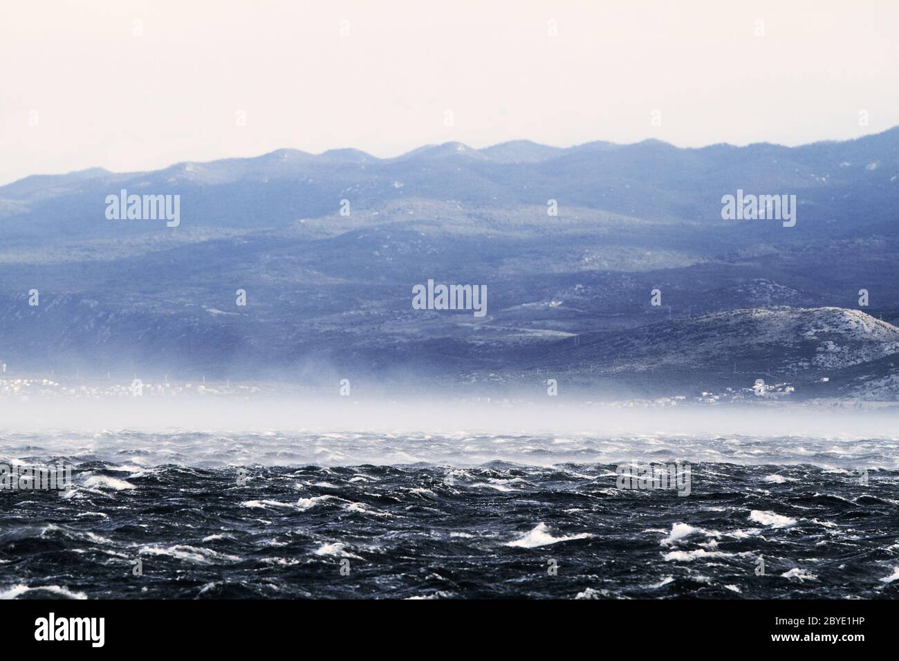 Raging sea with furious waves and fierce wind Stock Photo - Alamy