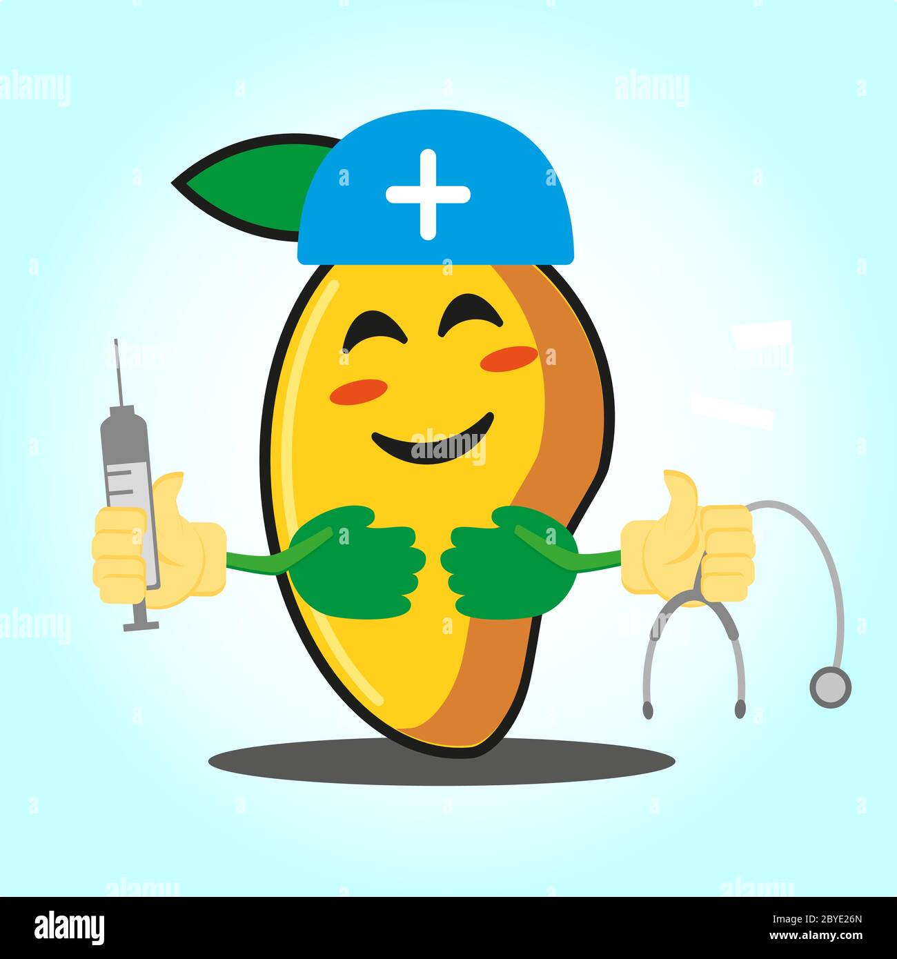 Doctor mango Stock Vector Images - Alamy
