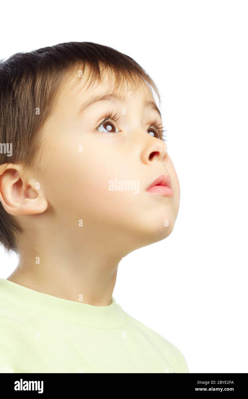 Beautiful Boy Portrait Stock Photo - Alamy
