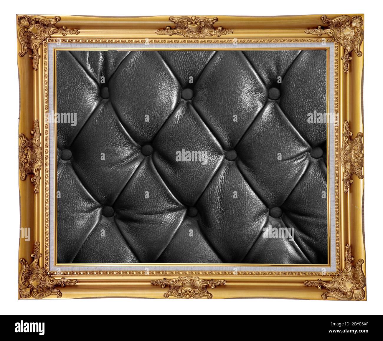 Photo frame Leather Stock Photo - Alamy