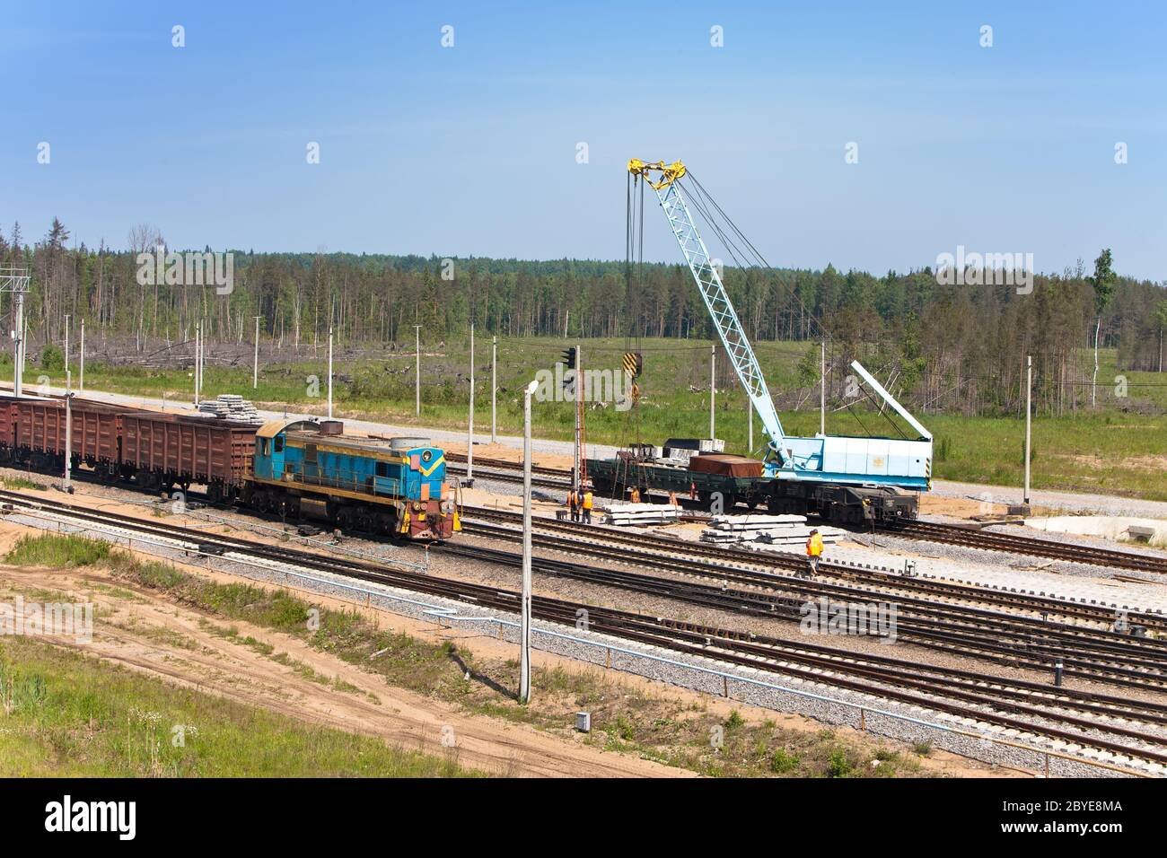 Railway sorting station hi-res stock photography and images - Alamy