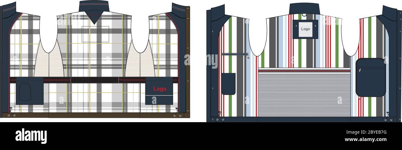 Garment inside design,back and front Stock Vector Image & Art - Alamy