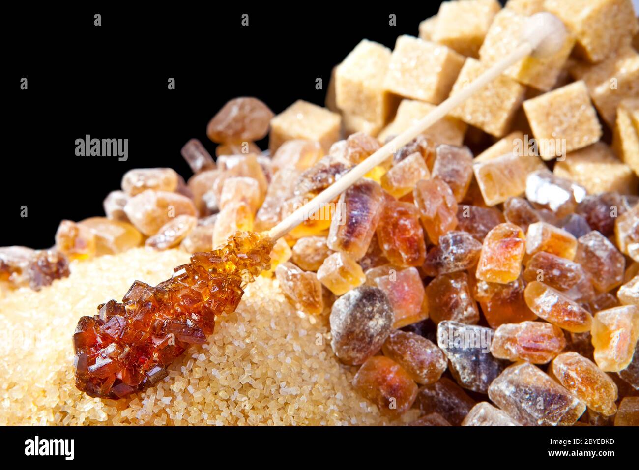 Granulated sugar, sugar not refined Stock Photo - Alamy