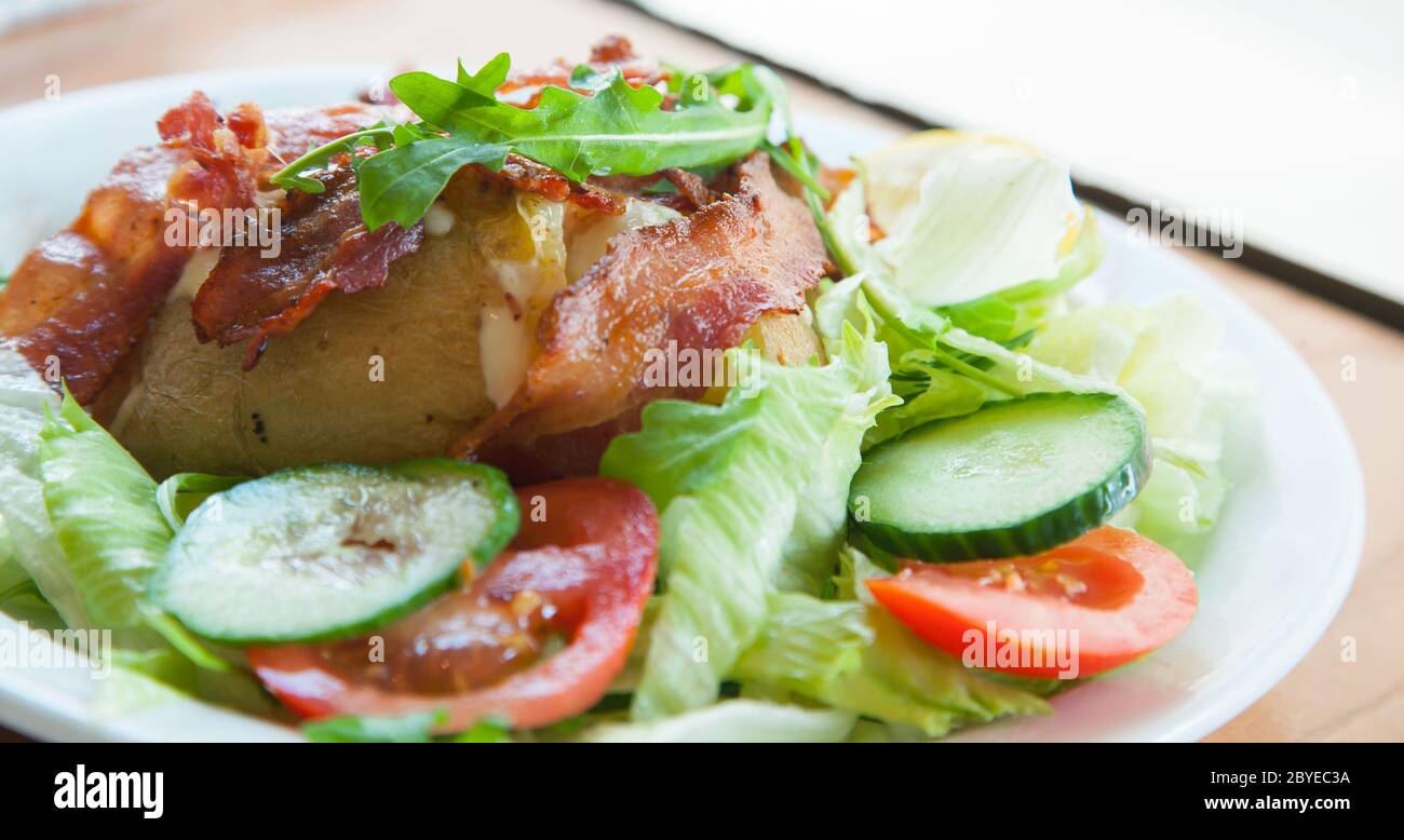 Jacket Potato With Tuna High Resolution Stock Photography and Images ...