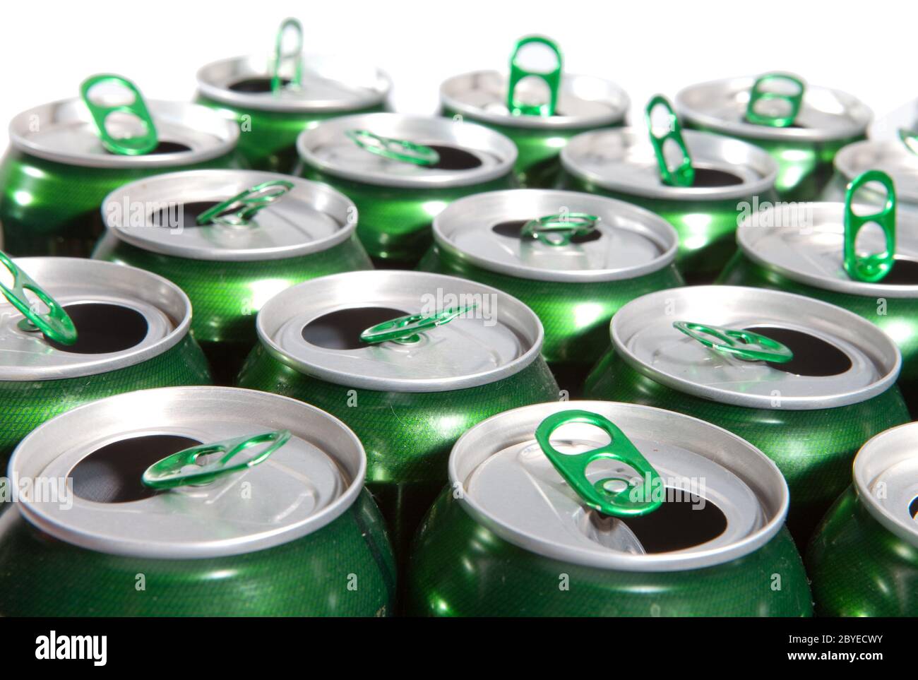 Aluminum beer cans with keys Stock Photo - Alamy