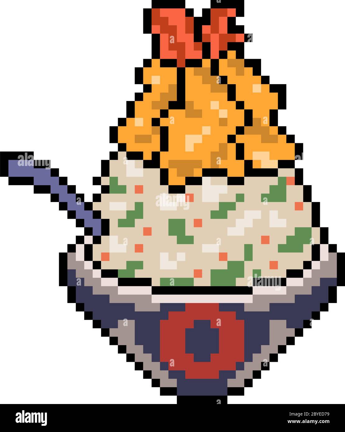Tempura and rice Stock Vector Images - Alamy