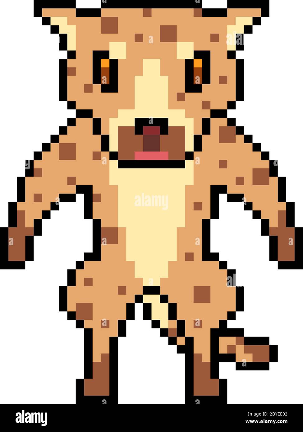 Cute dog pixel art hi-res stock photography and images - Alamy