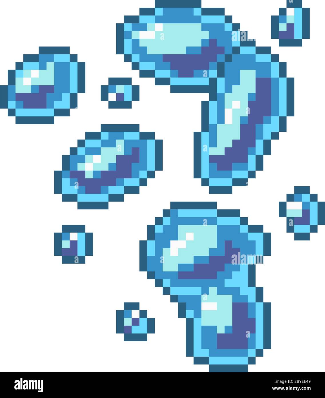 Pixel bubble hi-res stock photography and images - Alamy