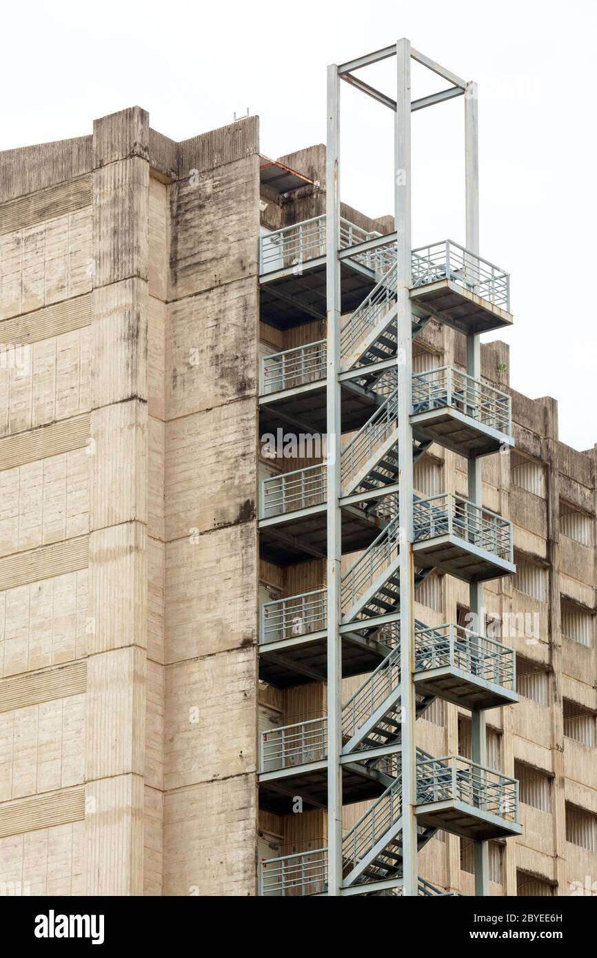 Fire exit balcony hi-res stock photography and images - Alamy