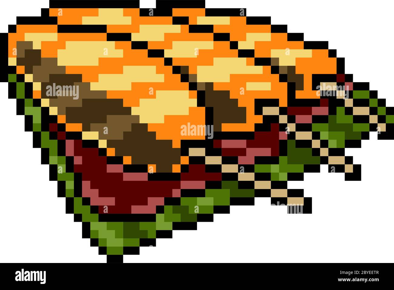 Pixel stick Stock Vector Images - Alamy