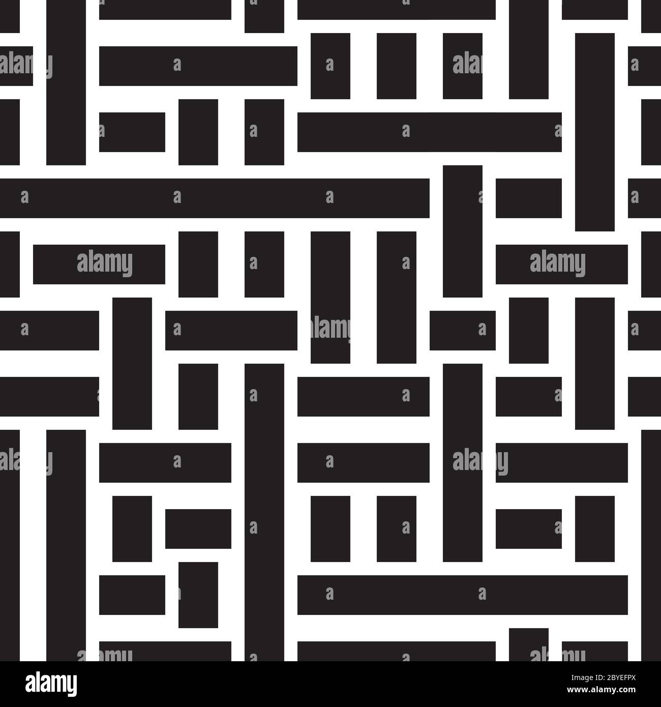 Seamless pattern with horizontal and vertical black bands Stock Vector ...