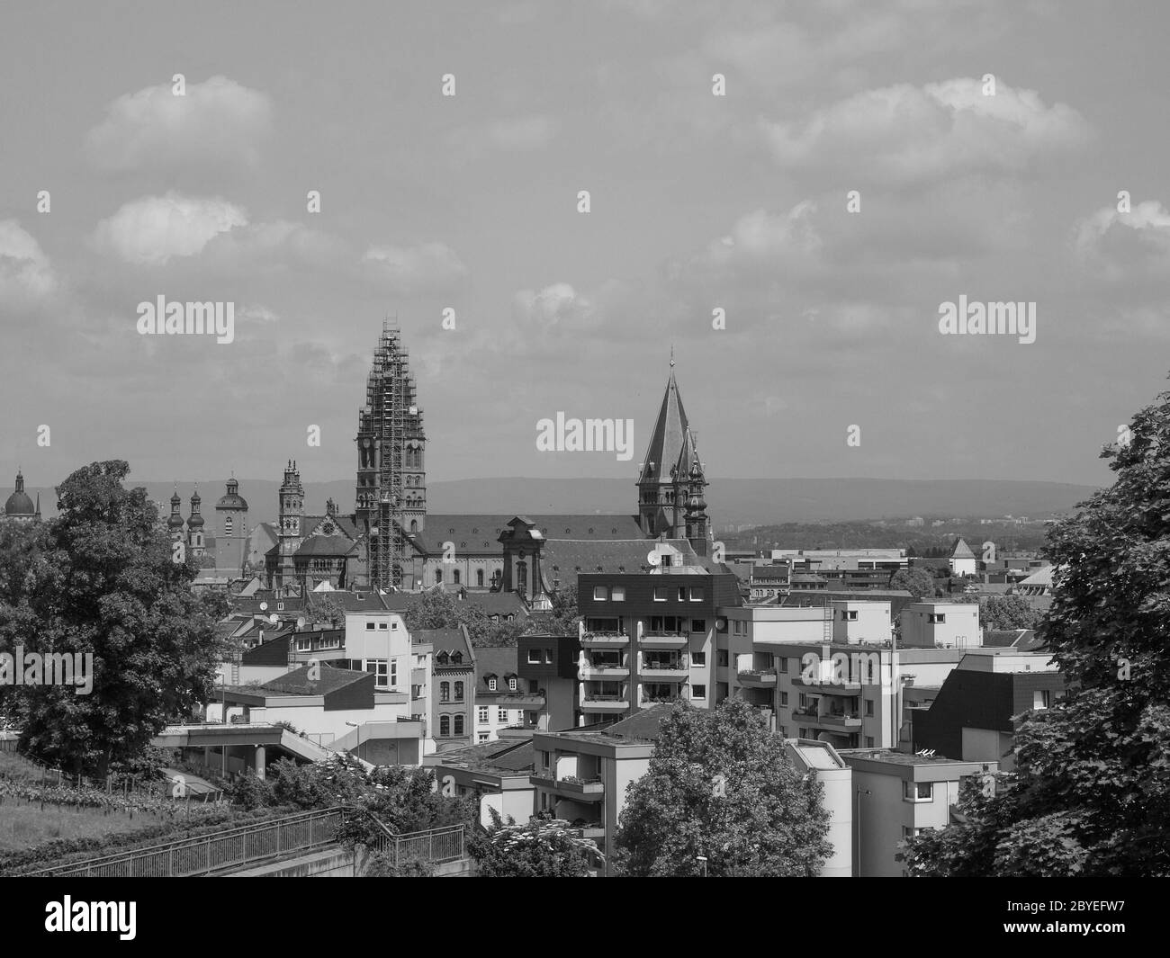 German mainz town Black and White Stock Photos & Images - Alamy