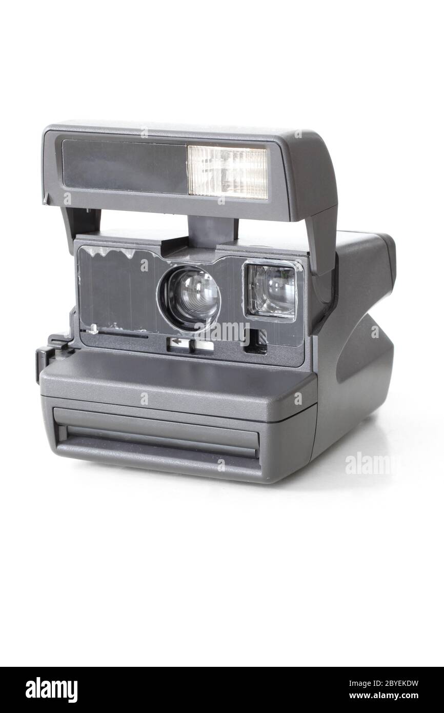 Vintage instant camera Stock Photo - Alamy