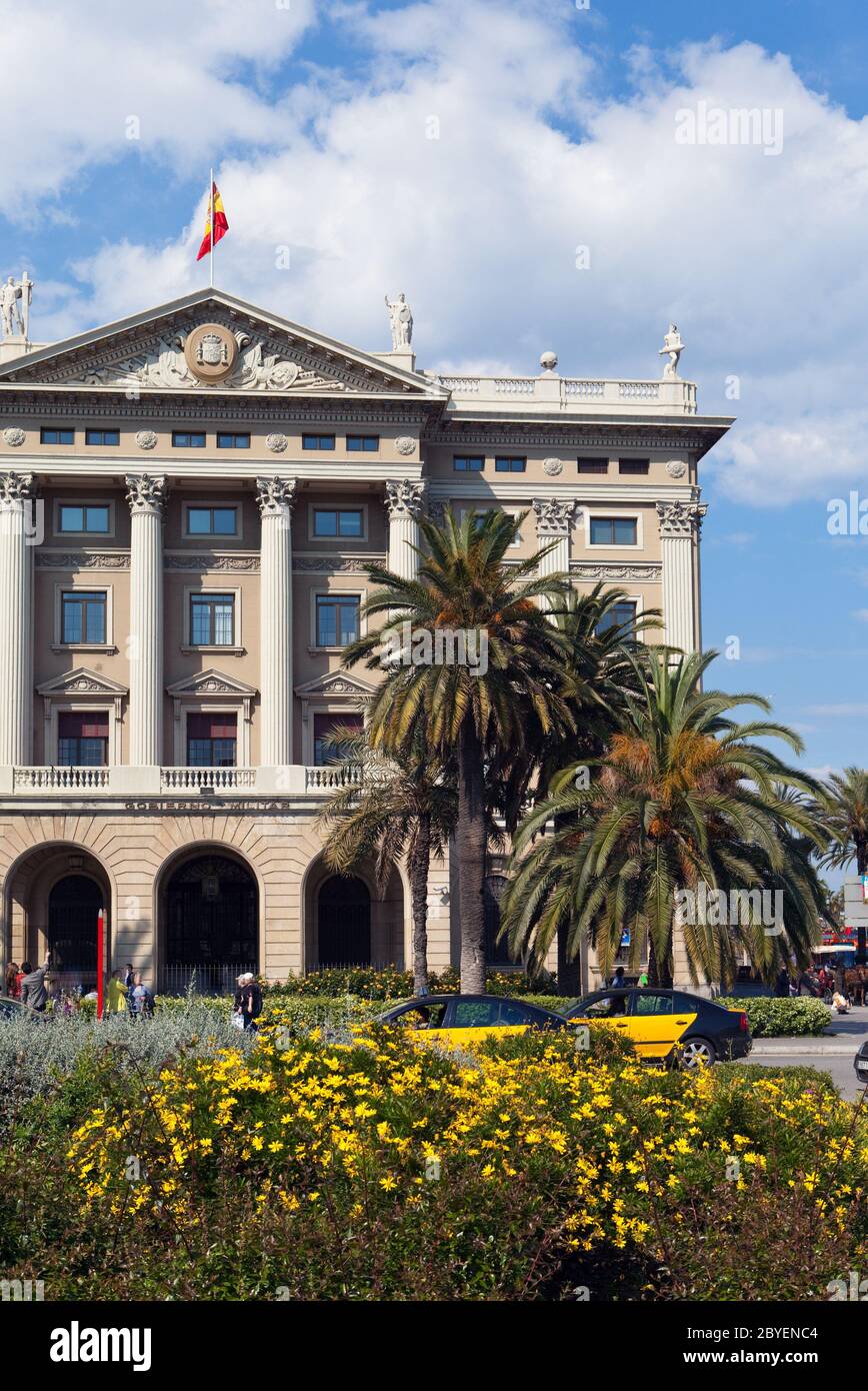 Government Building In Barcelona Spain