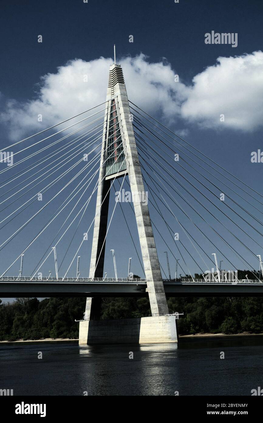 Megyeri Bridge High Resolution Stock Photography and Images - Alamy