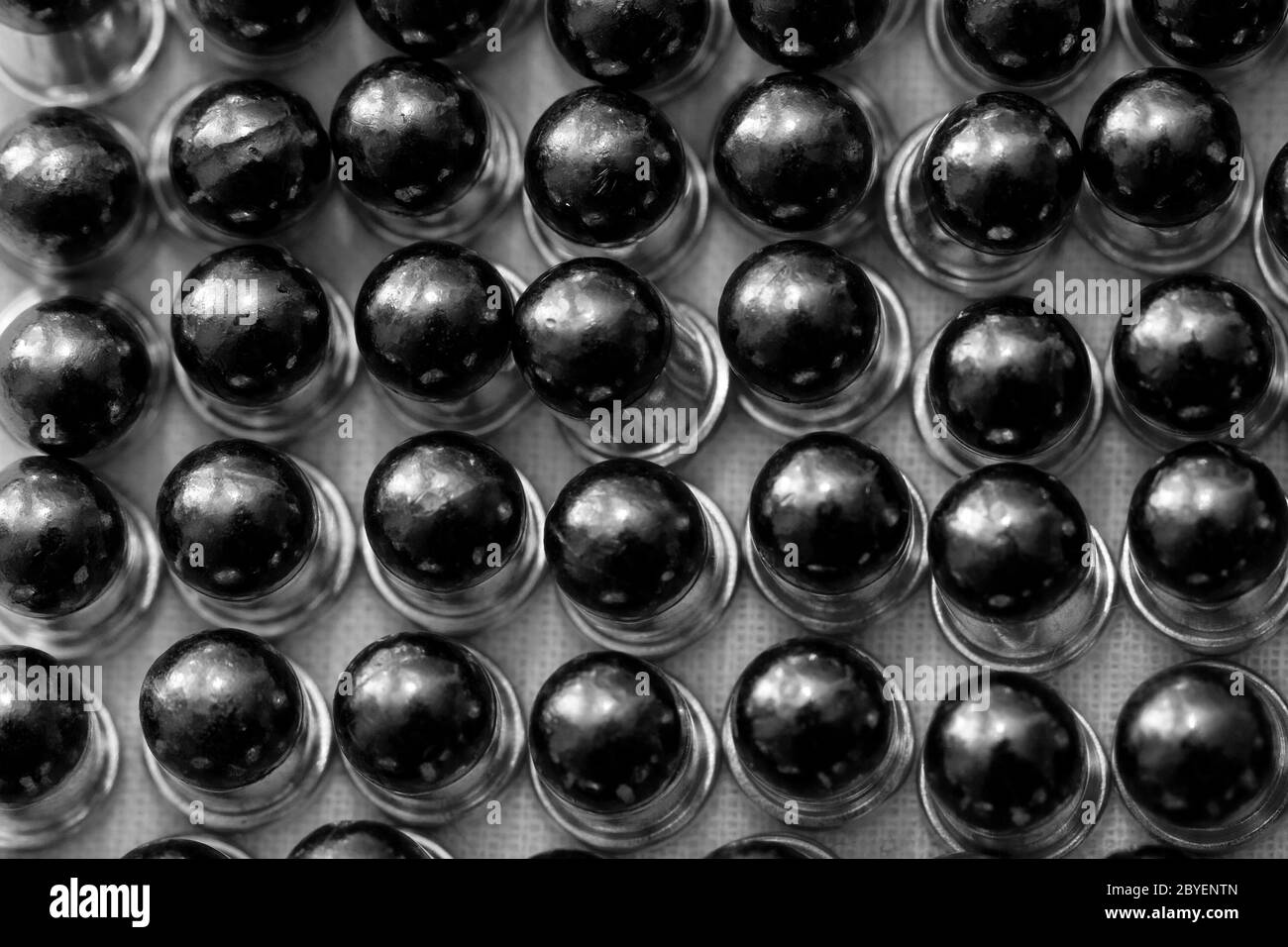 Gun bullets over white background Stock Photo - Alamy
