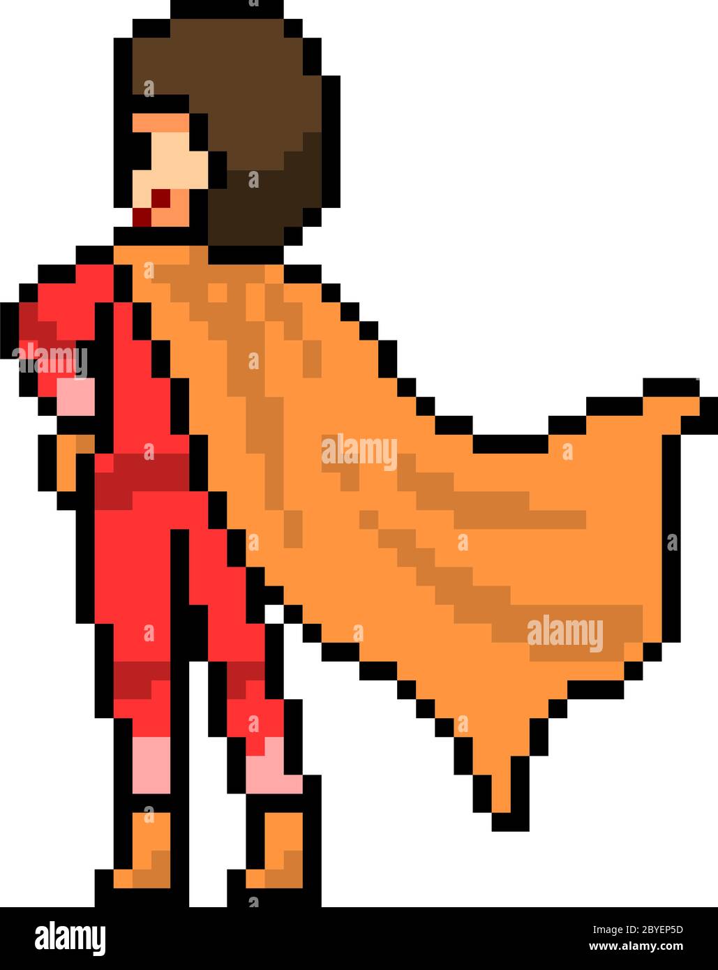 Pixel art hero Stock Vector Images - Alamy