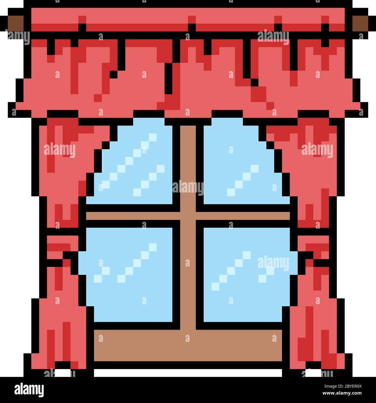 Pixel window hi-res stock photography and images - Alamy