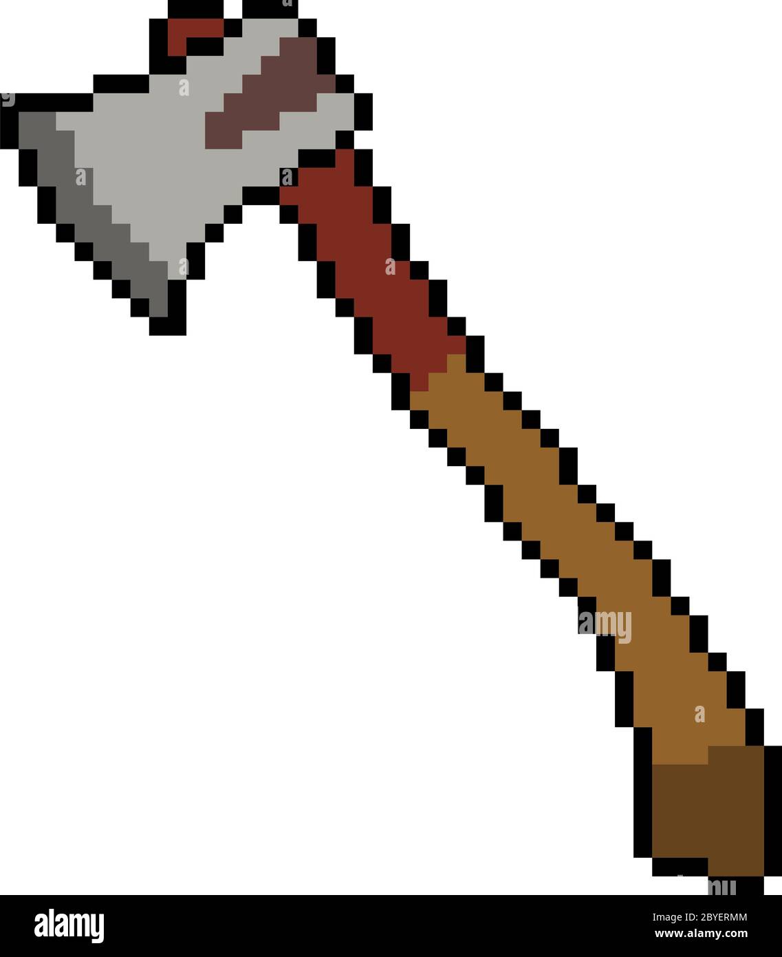 Minecraft Pixel Art Axe
