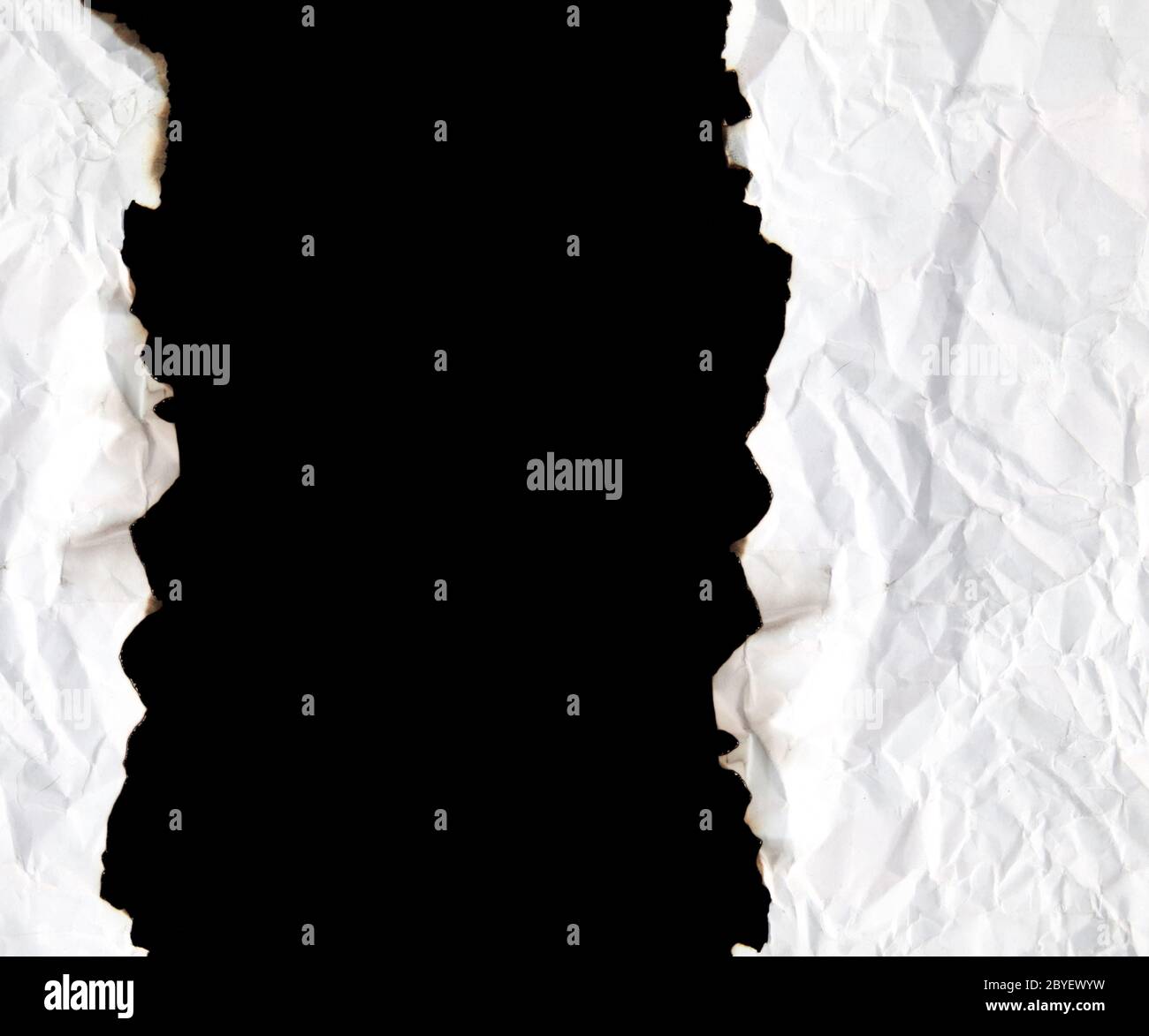 burnt edge paper with space for text on black background Stock Photo ...