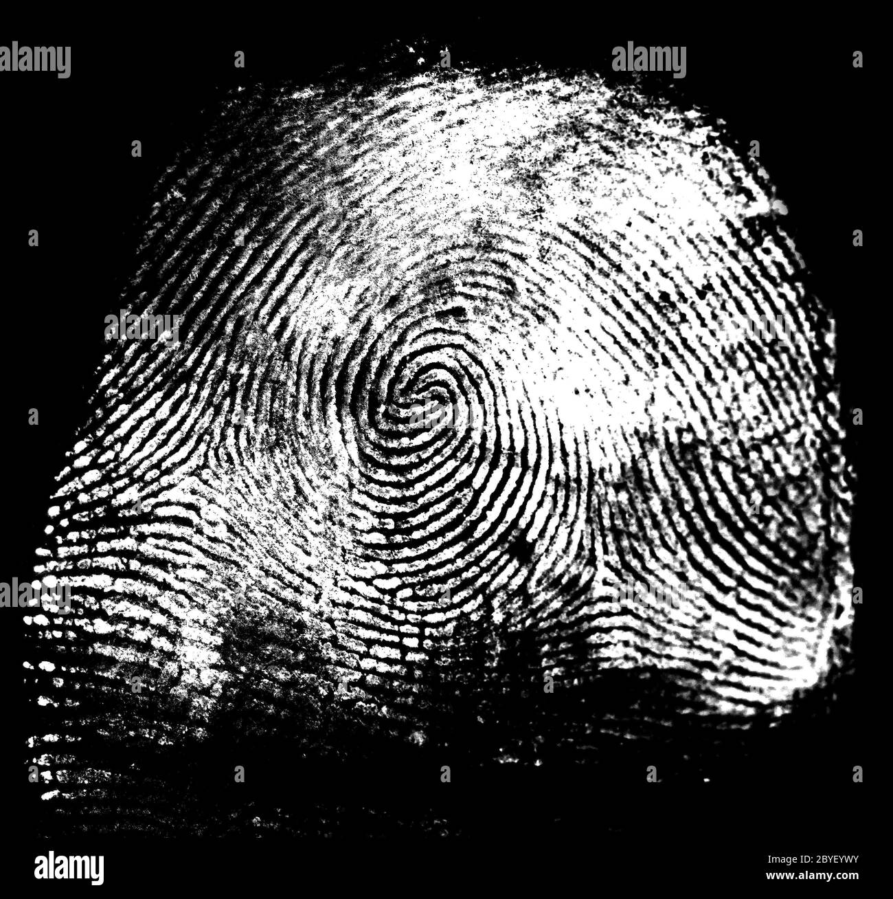 Thumbprint Black and White Stock Photos & Images - Alamy