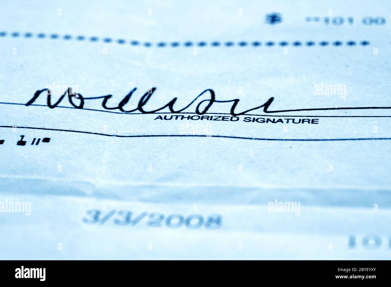 Bank Cheque Book High Resolution Stock Photography and Images - Alamy