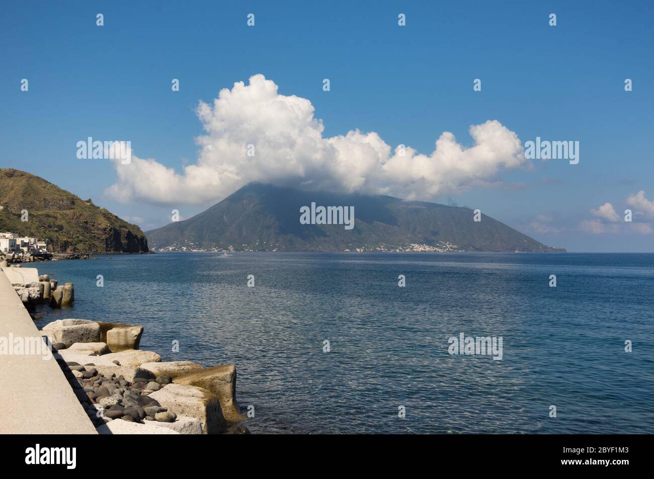 stromboli volcano ,eolie island, Sicily, Italy, Europe Stock Photo - Alamy