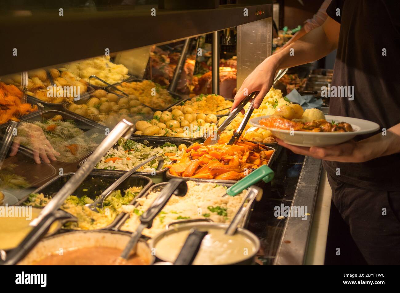 Carvery buffet hi-res stock photography and images - Alamy