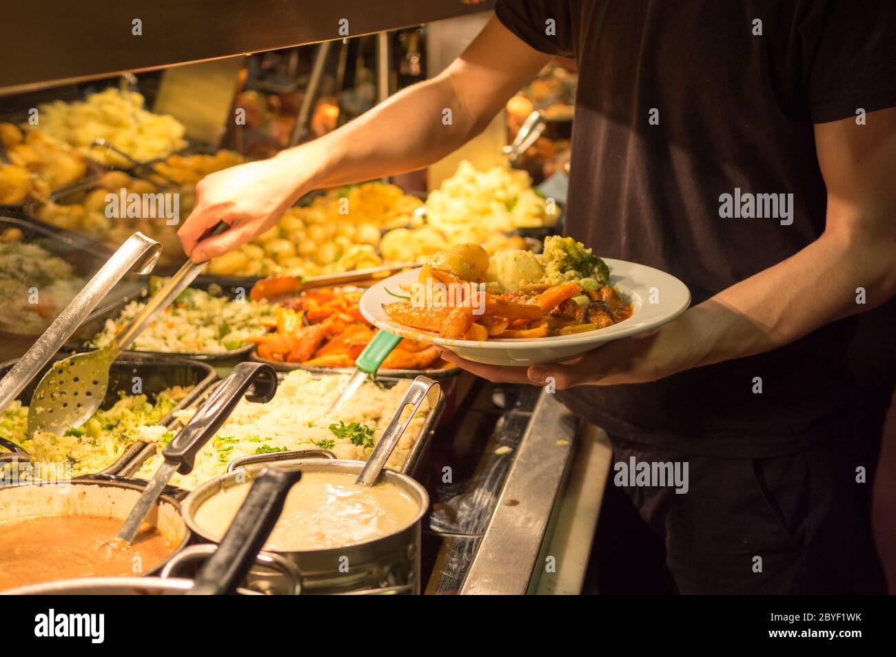 Buffet carvery hi-res stock photography and images - Alamy