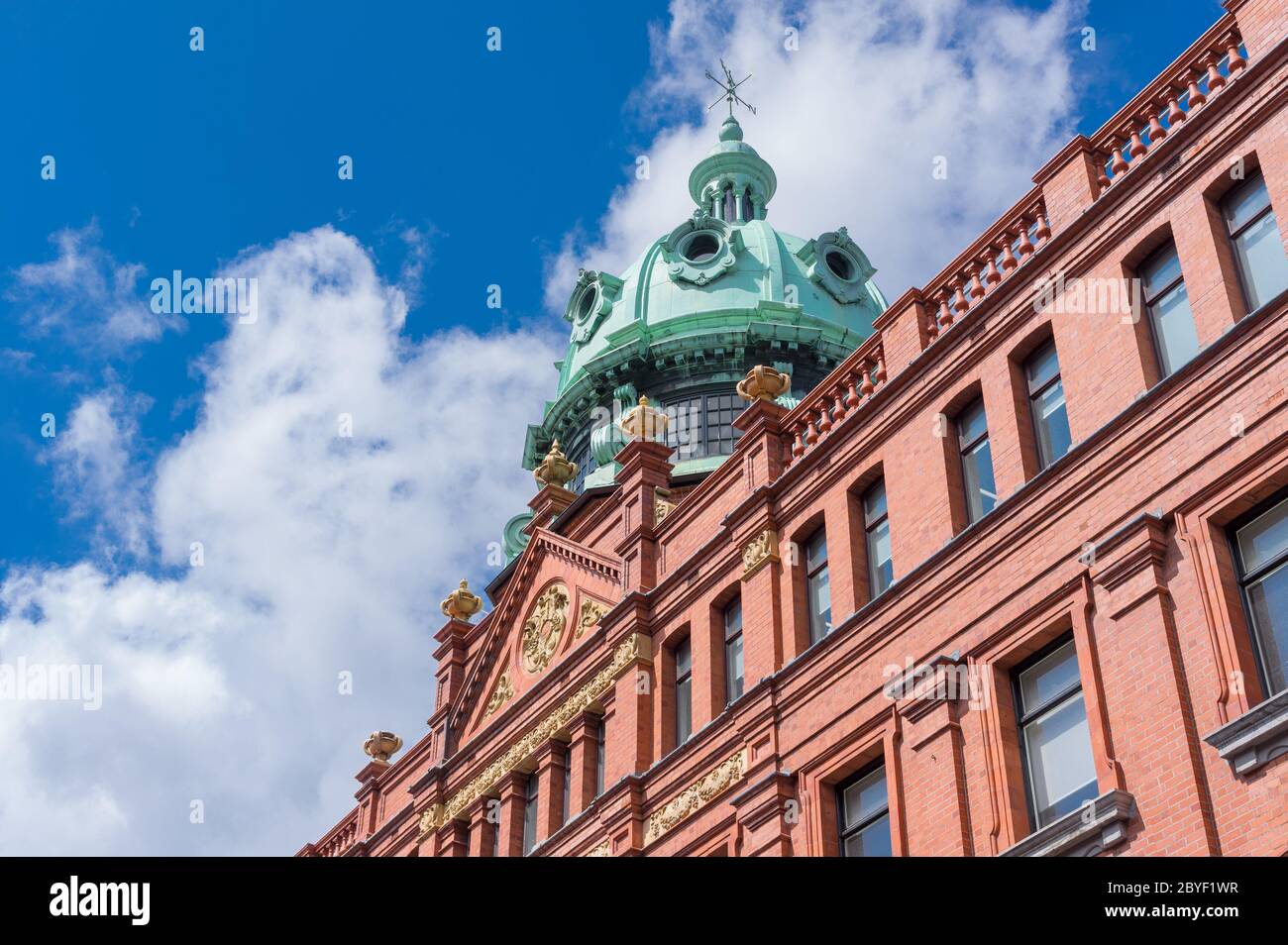 Old Traditional Brick Buildings In Dublin City Center Stock Photo - Alamy
