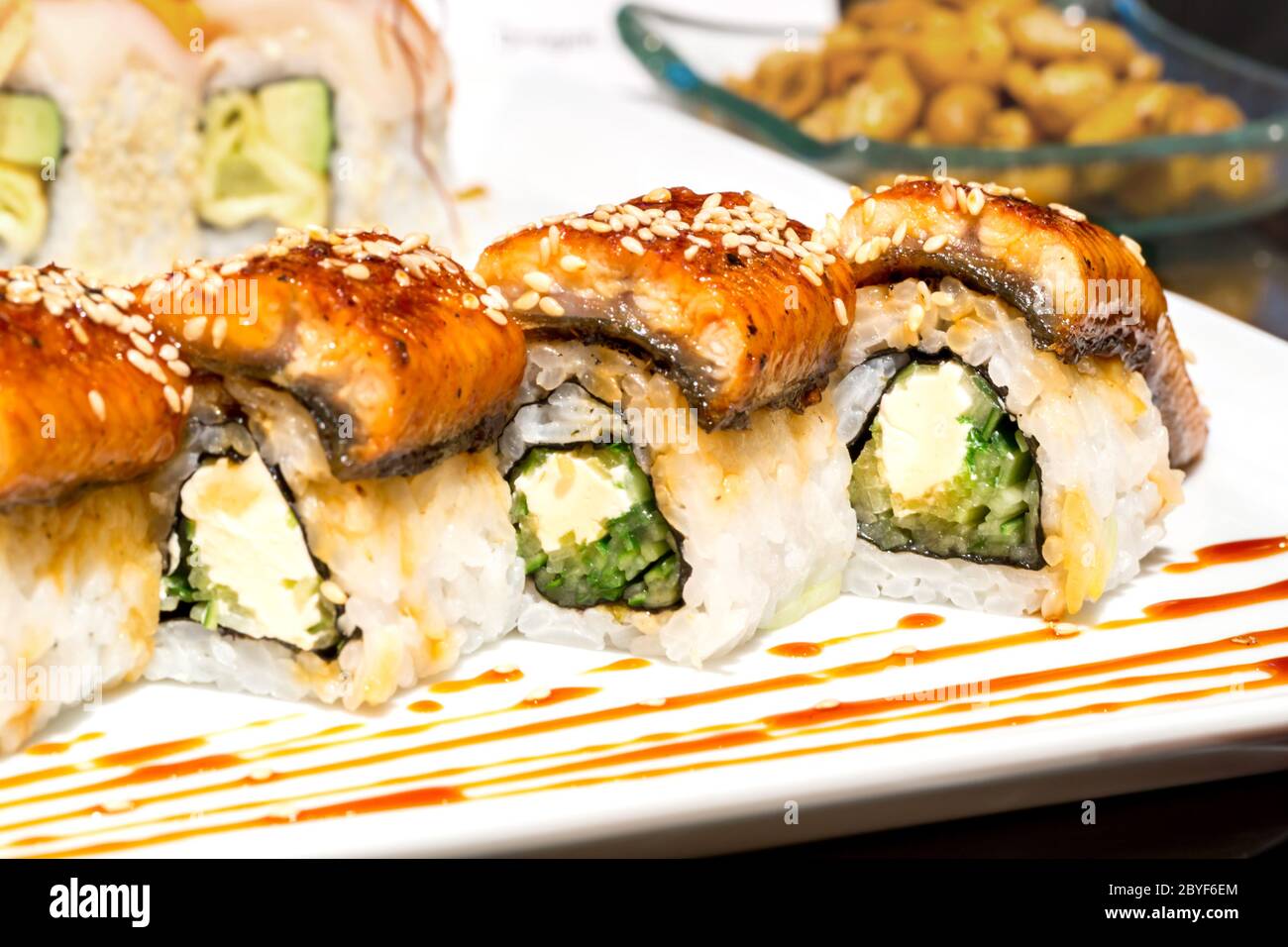 Unagi roll hi-res stock photography and images - Alamy