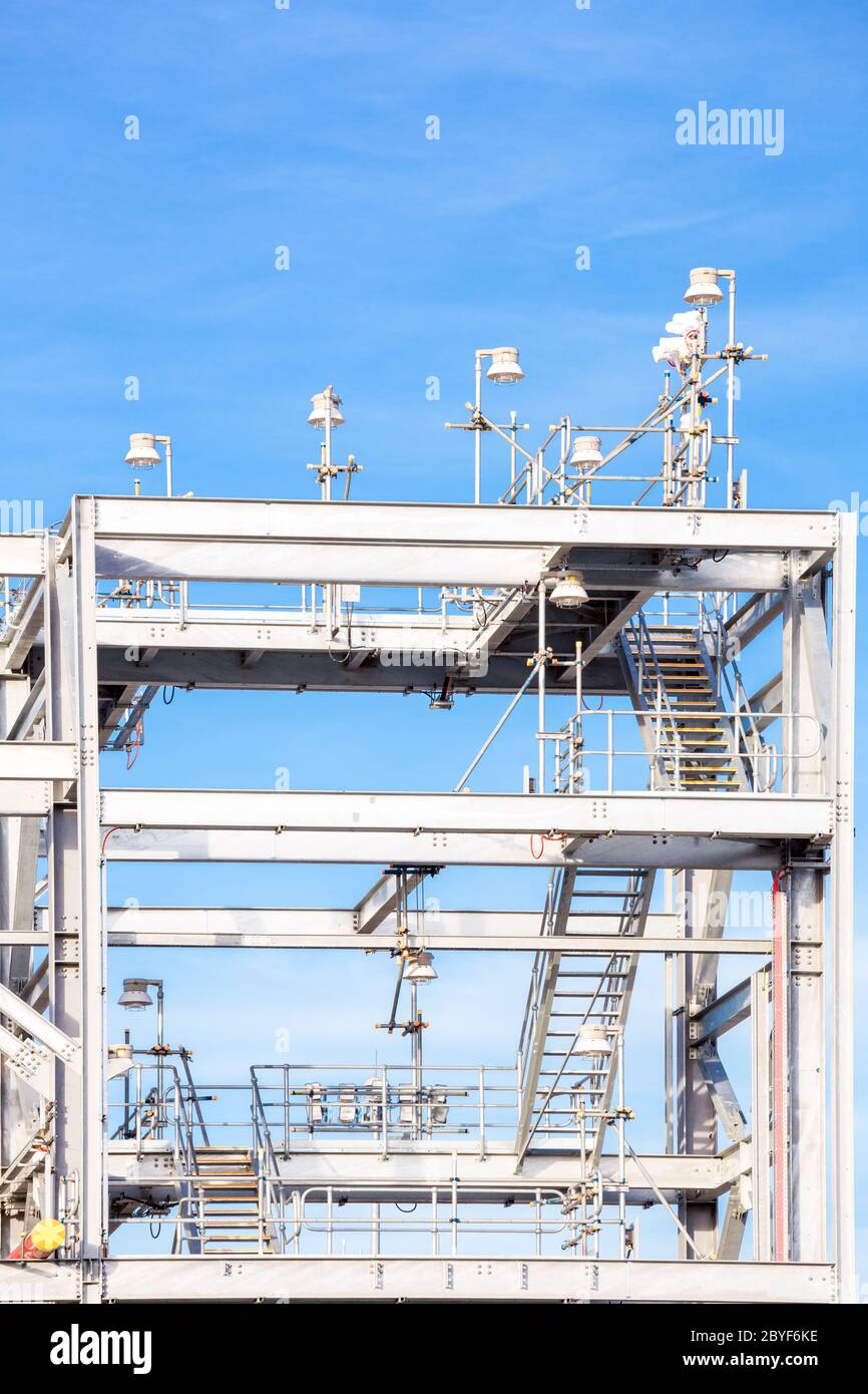 Refinery Factory plant Stock Photo - Alamy