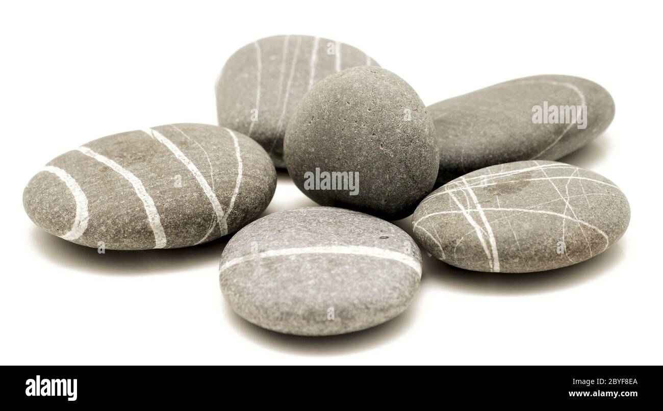 Three pebbles Cut Out Stock Images & Pictures - Alamy