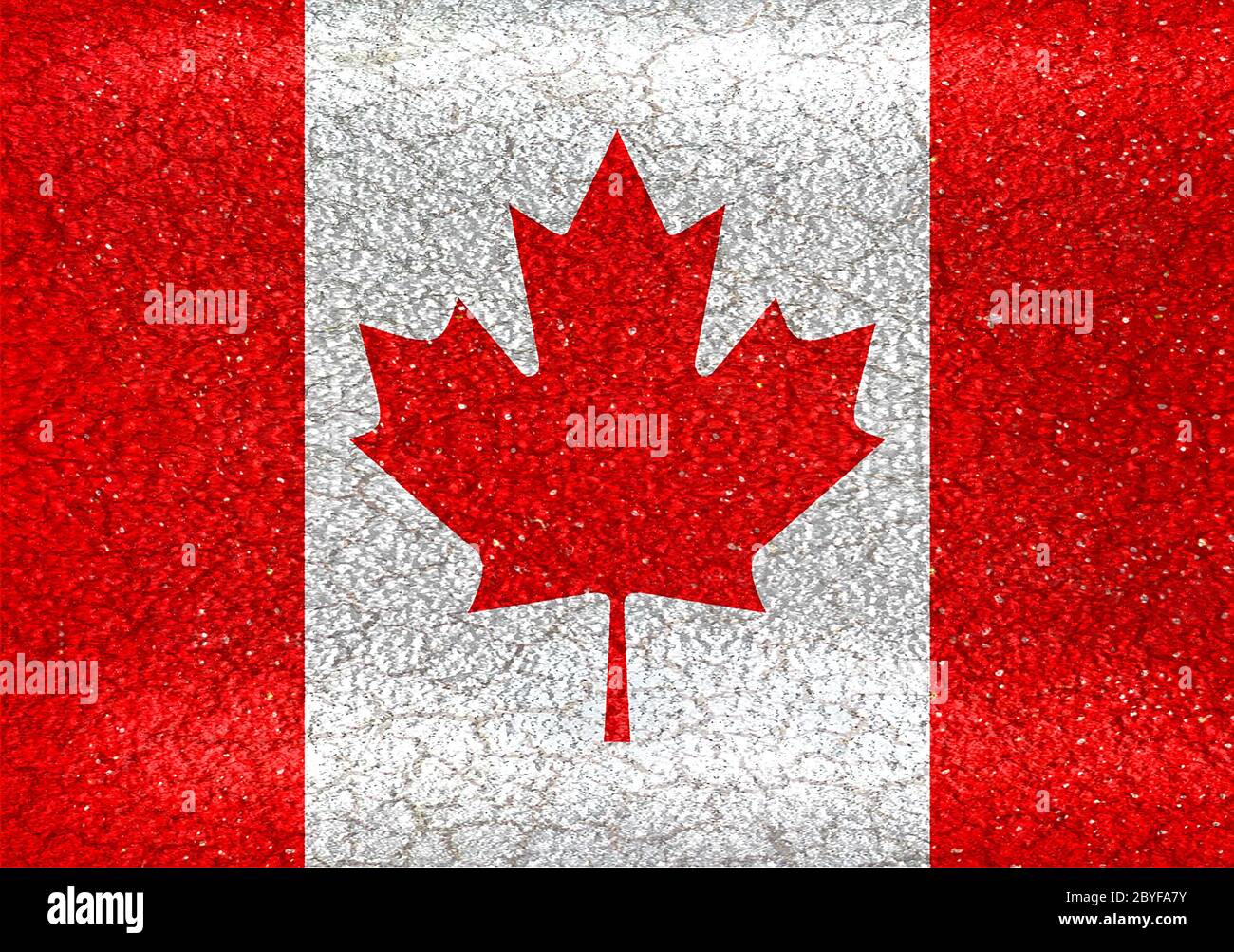 Canada flag clip art hi-res stock photography and images - Alamy