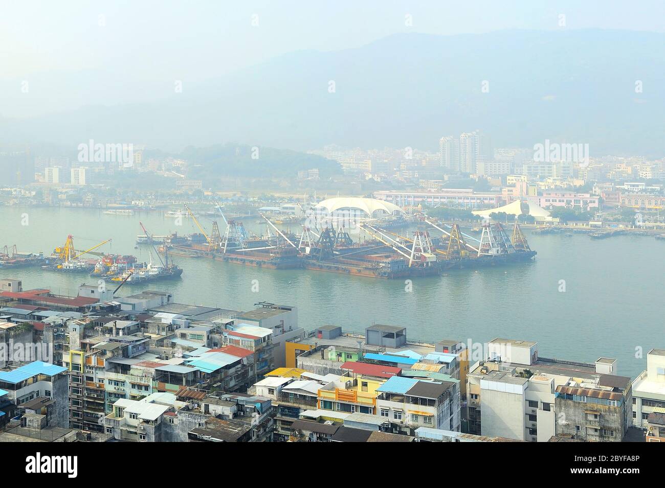 Macau cityscape view aerial hi-res stock photography and images - Alamy