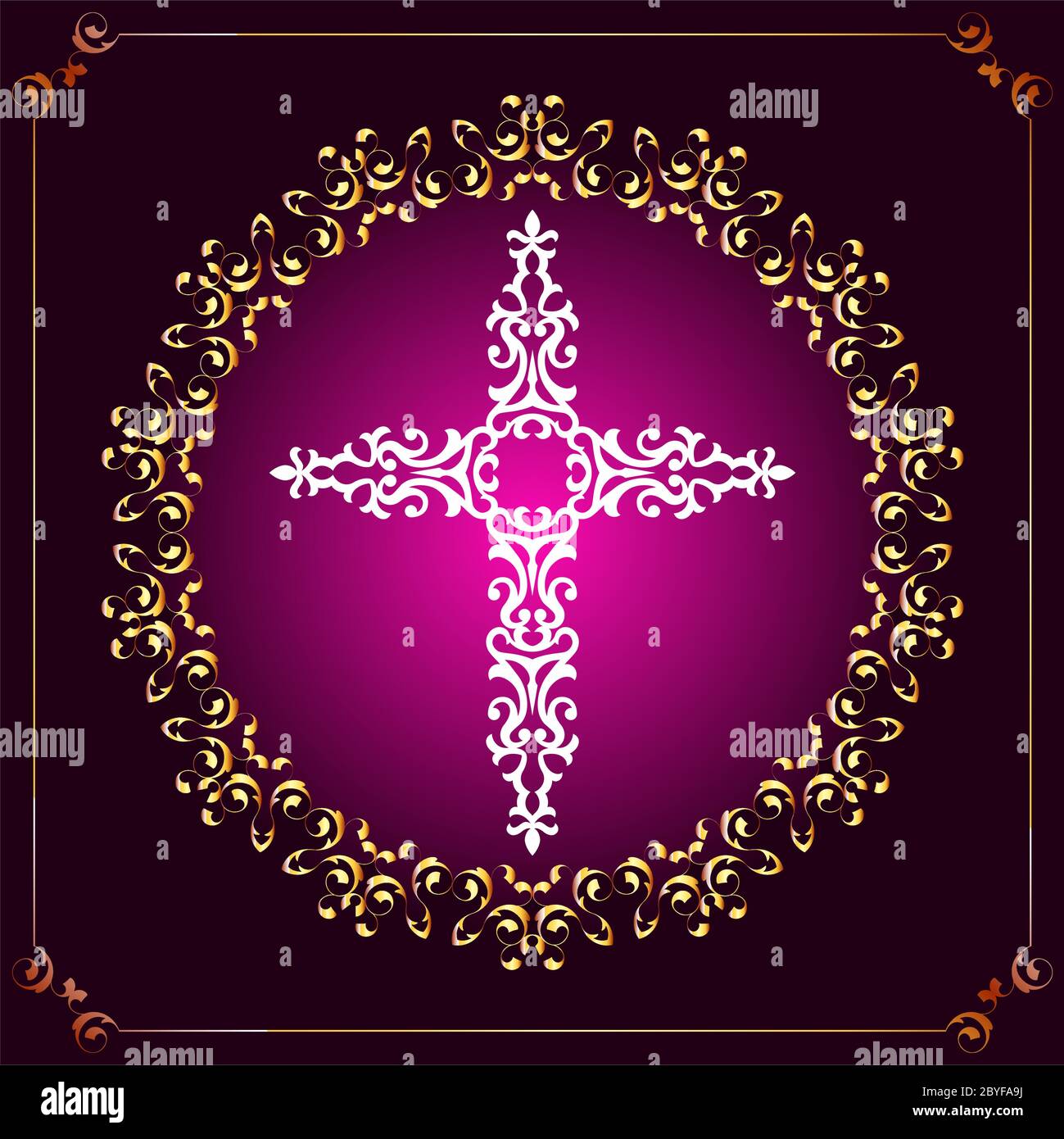 Christian Cross Design Vector Art Stock Vector Image & Art - Alamy