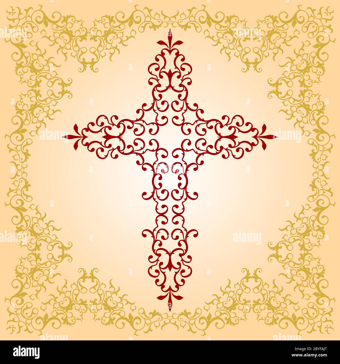 Christian Cross Design Vector Art Stock Vector Image & Art - Alamy