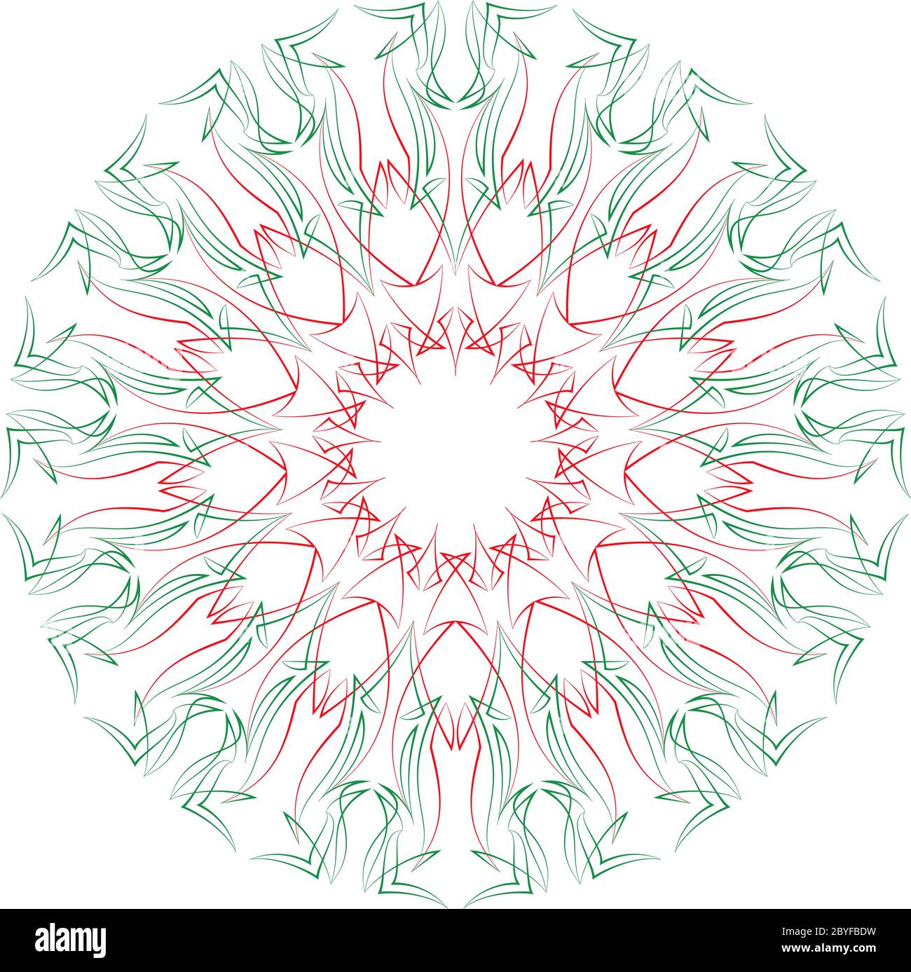 Pinstripe Design Circular Vinyl Ready Vector Illustration Stock Vector ...