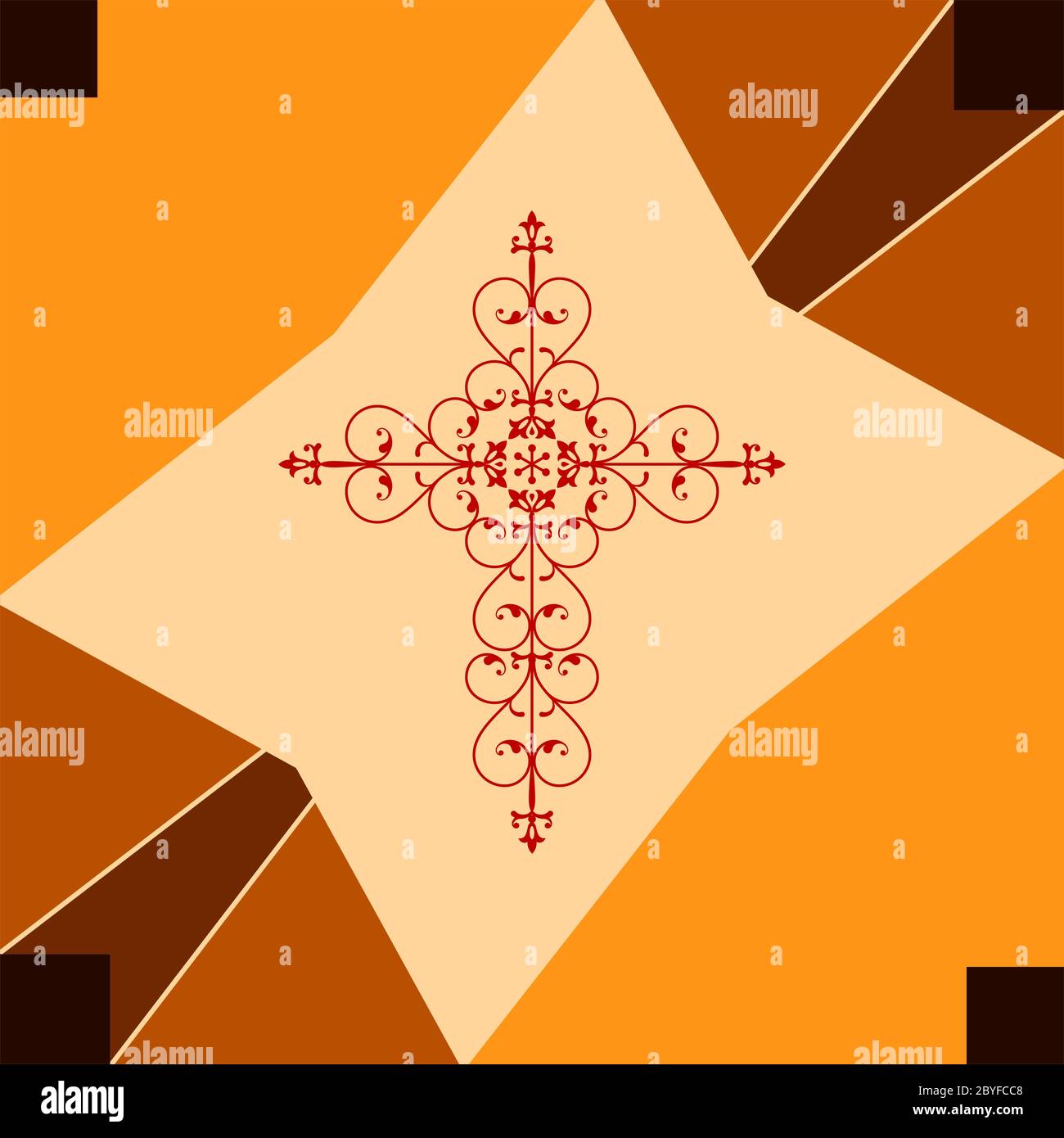 Christian Cross Design Vector Art Stock Vector Image & Art - Alamy