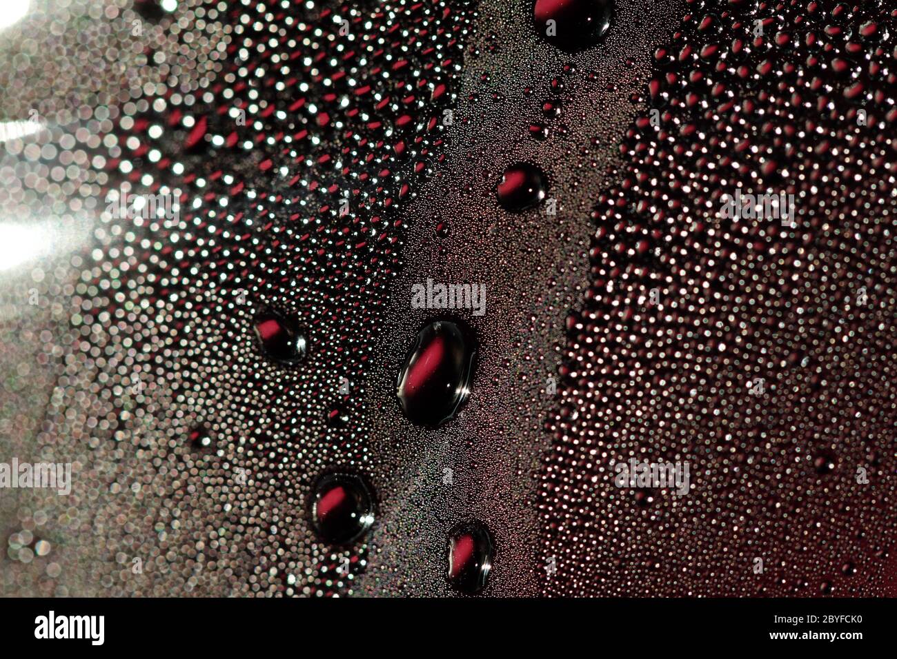 Background of beautiful water drops Stock Photo - Alamy