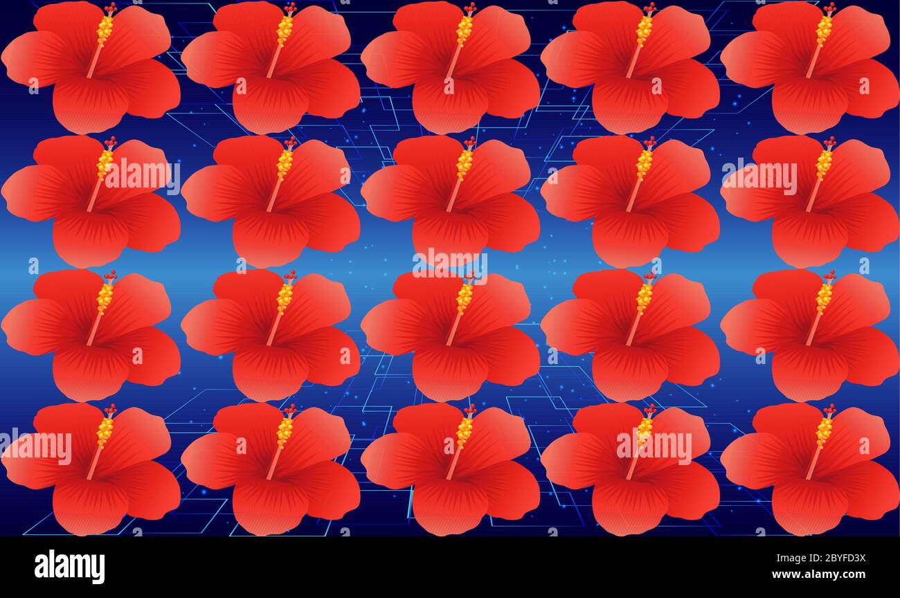 Background fall watercolor flowers Stock Vector Images - Alamy