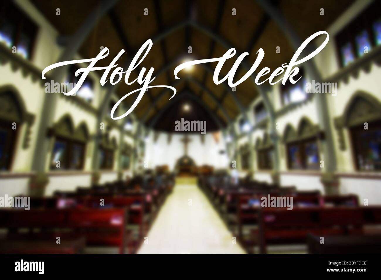 Blurry church hi-res stock photography and images - Alamy