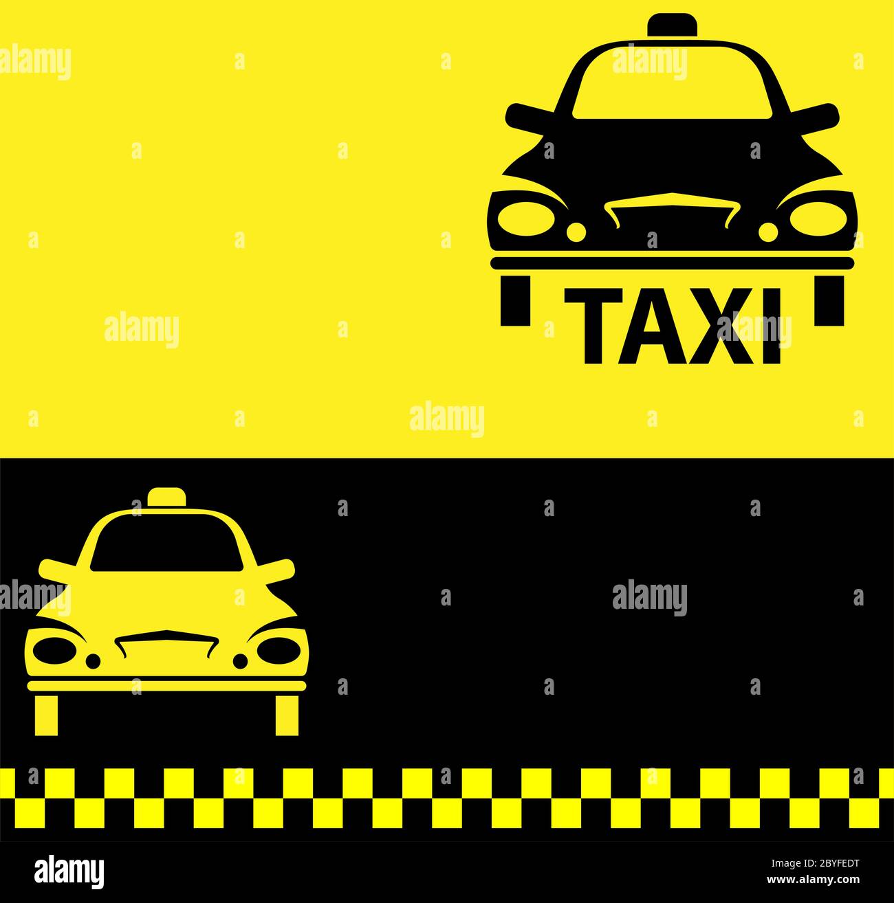 Taxi Icon Symbol Vector Illustration Stock Vector Image & Art - Alamy