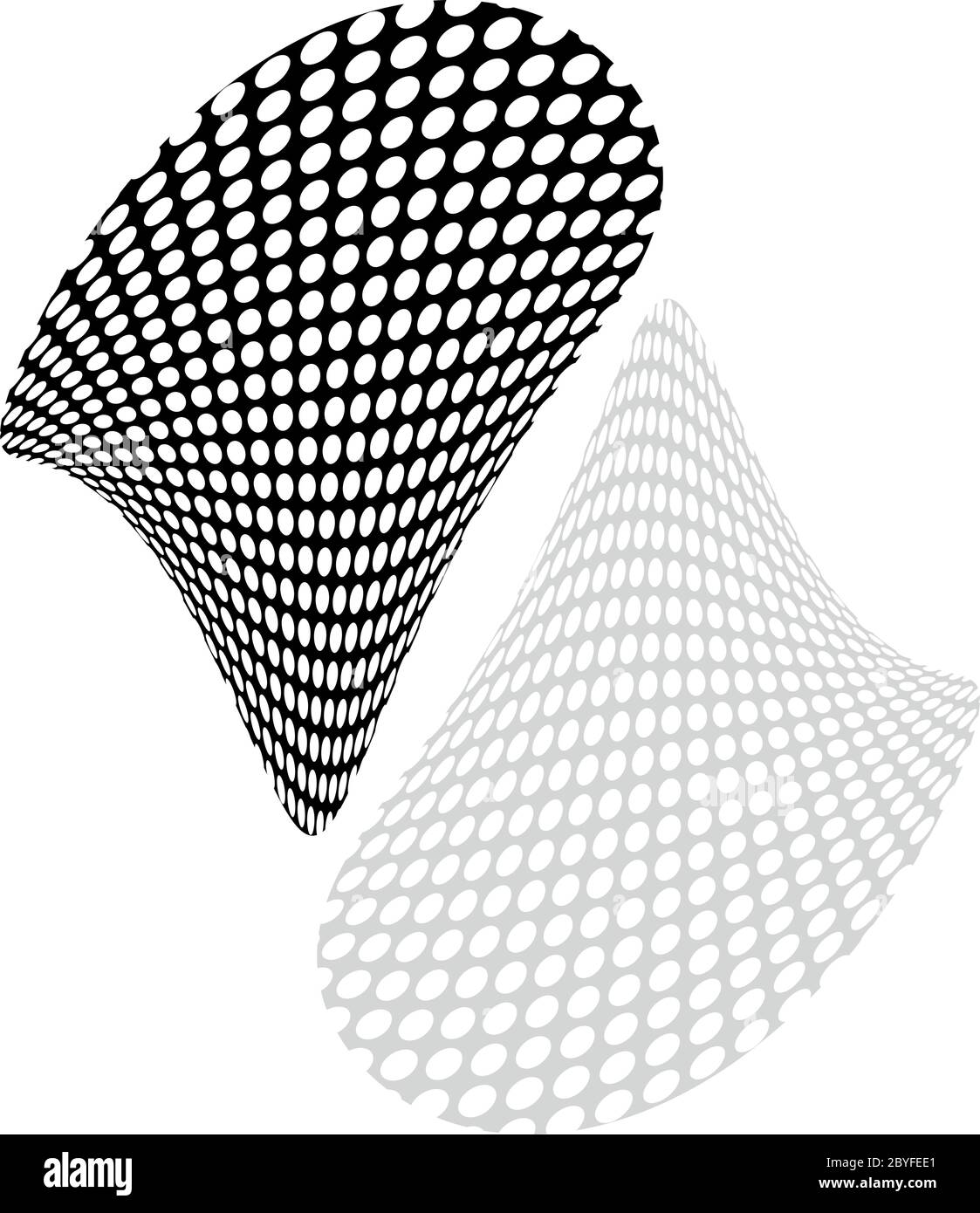 Background Composition, Web Template (Halftone) Vector Illustration ...