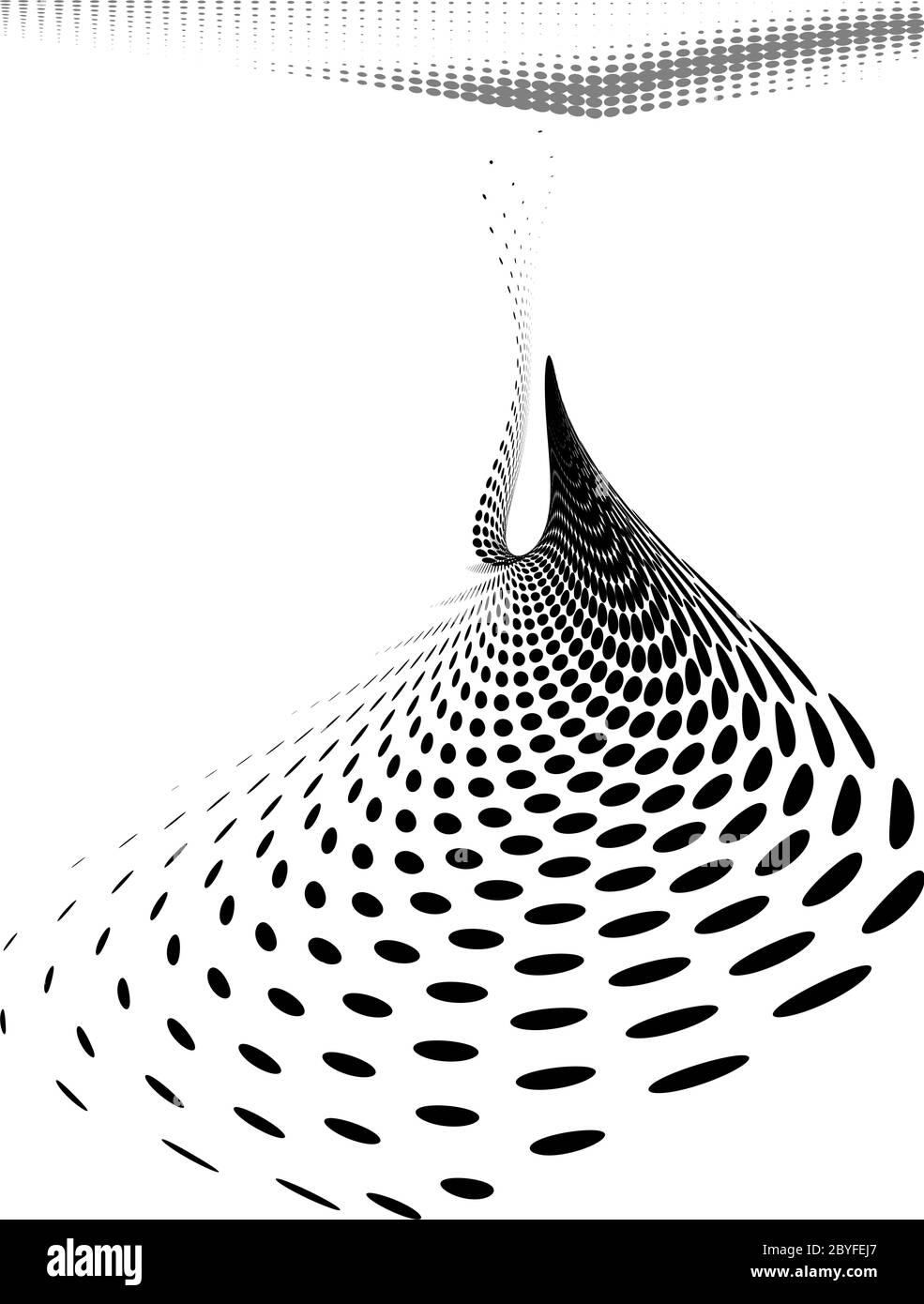 Background Composition, Web Template (Halftone) Vector Illustration ...