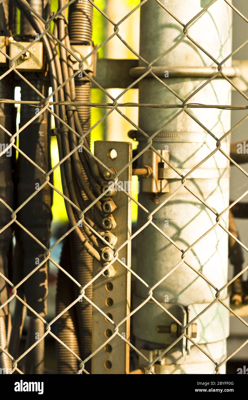 Power fence hi-res stock photography and images - Alamy