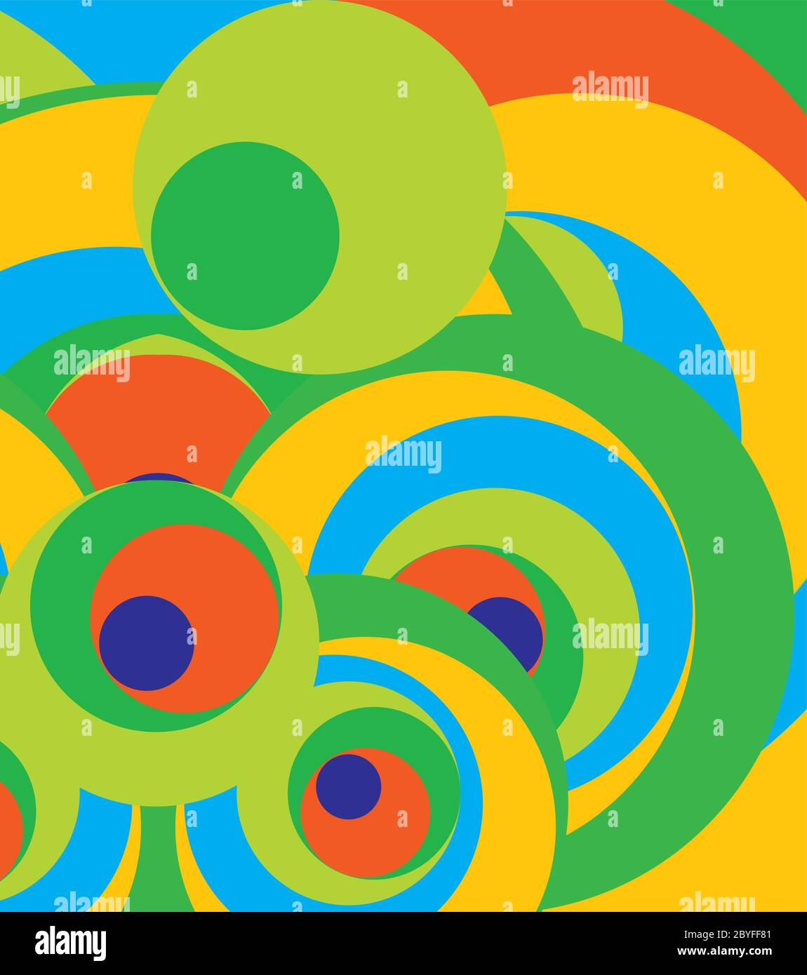Modern Abstract Painting Wall Art Vector Illustration Stock Vector ...