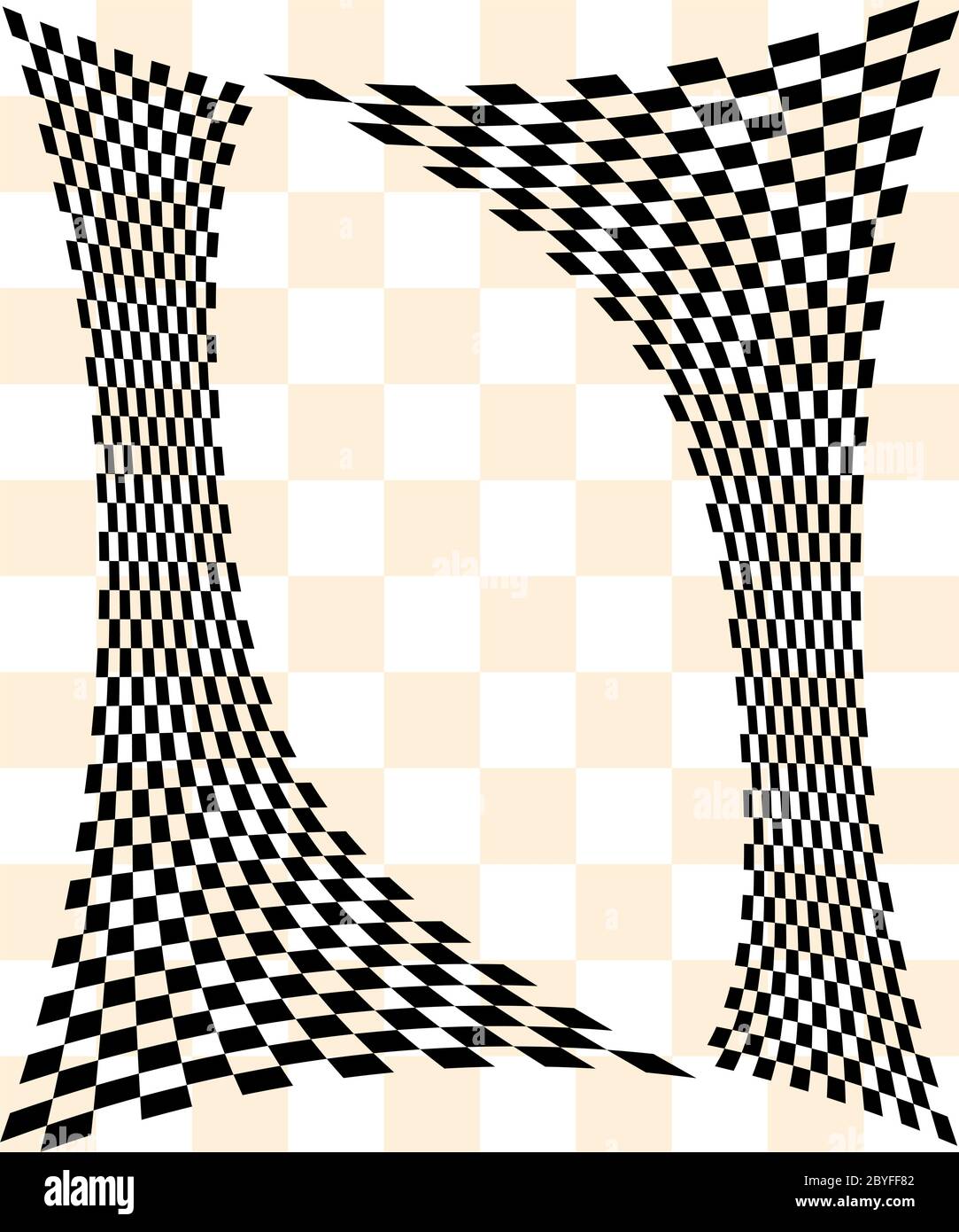 Checkered Background Design Vector Illustration Stock Vector Image ...
